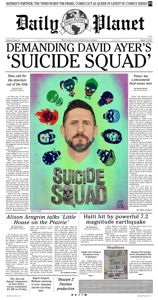 Volume 8, Issue 21 - Daily Planet