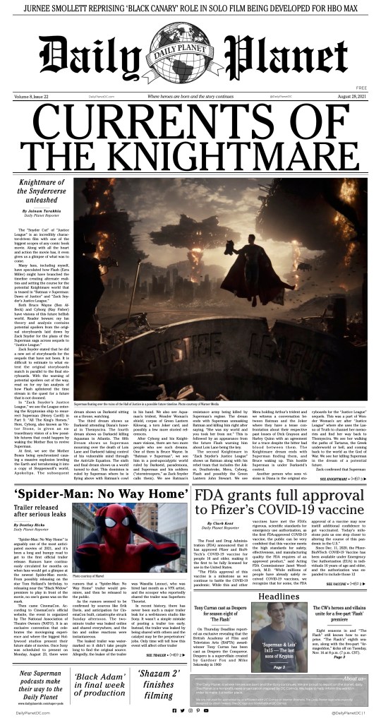 Volume 8, Issue 22 - Daily Planet