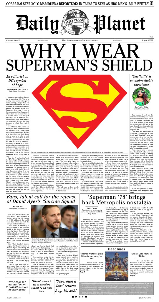 Volume 8, Issue 20 - Daily Planet