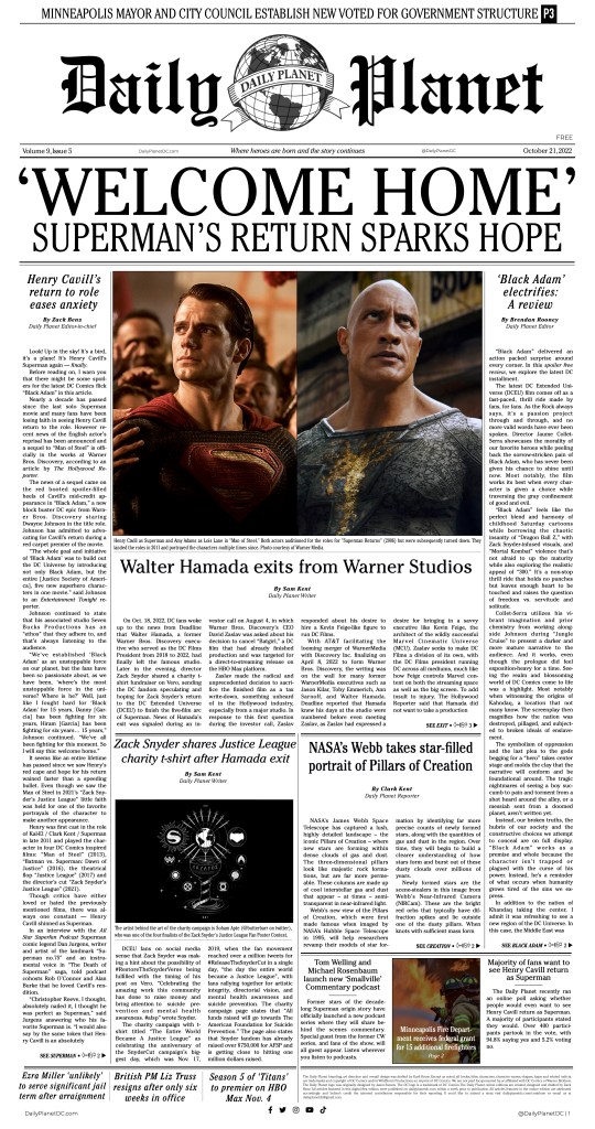 Volume 9, Issue 5 - Daily Planet