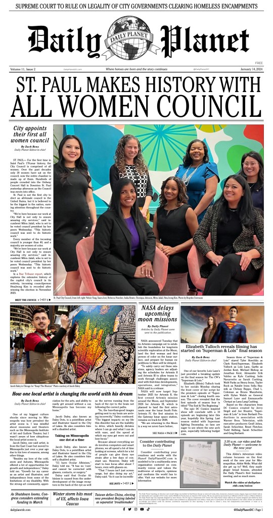 Volume 11, Issue 2 - Daily Planet