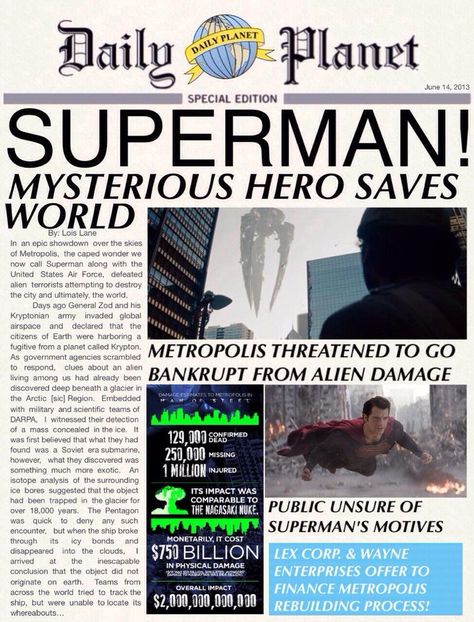 Volume 1, Issue 16 - Daily Planet