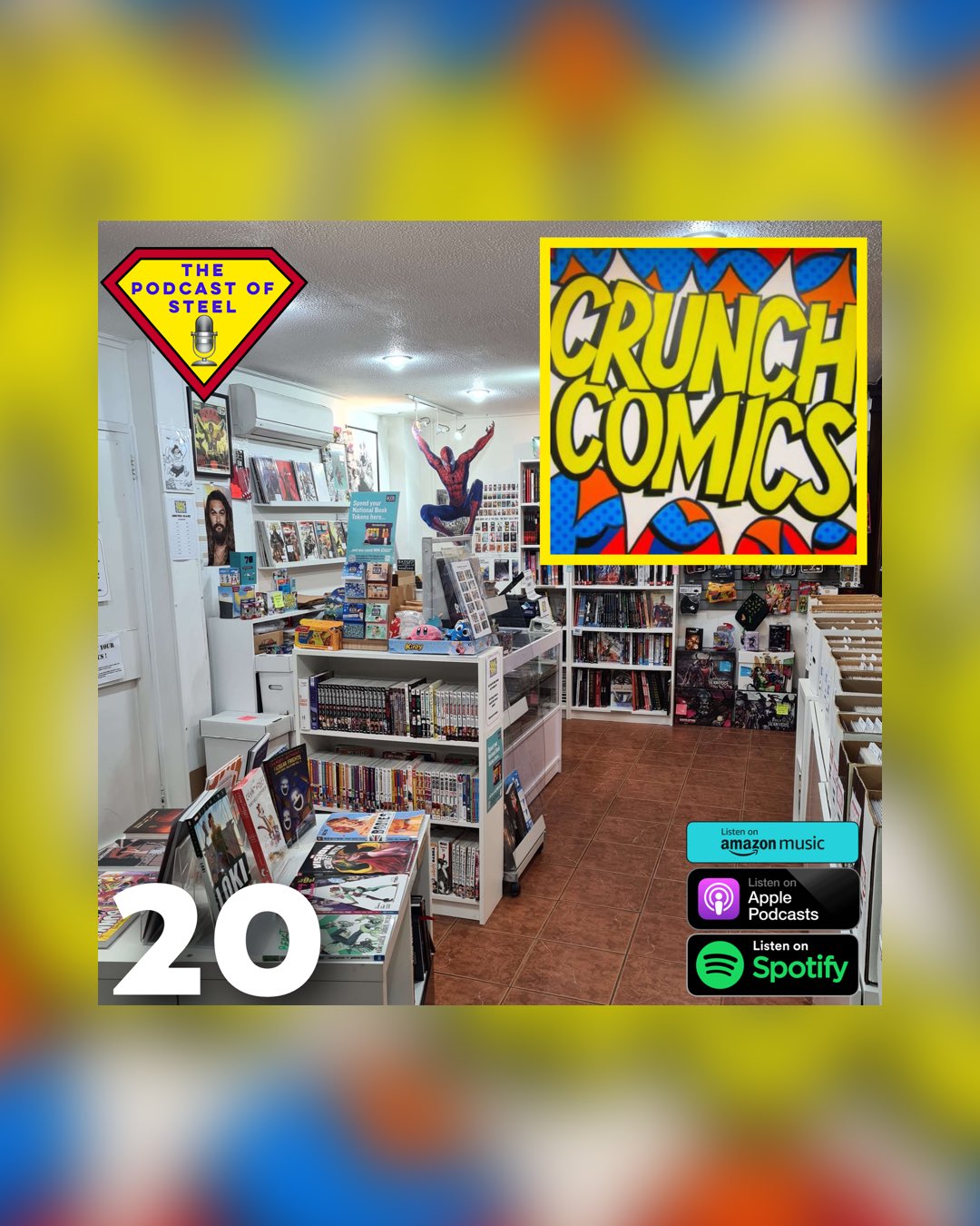 EP 20 — Speaking With Crunch Comics - Daily Planet