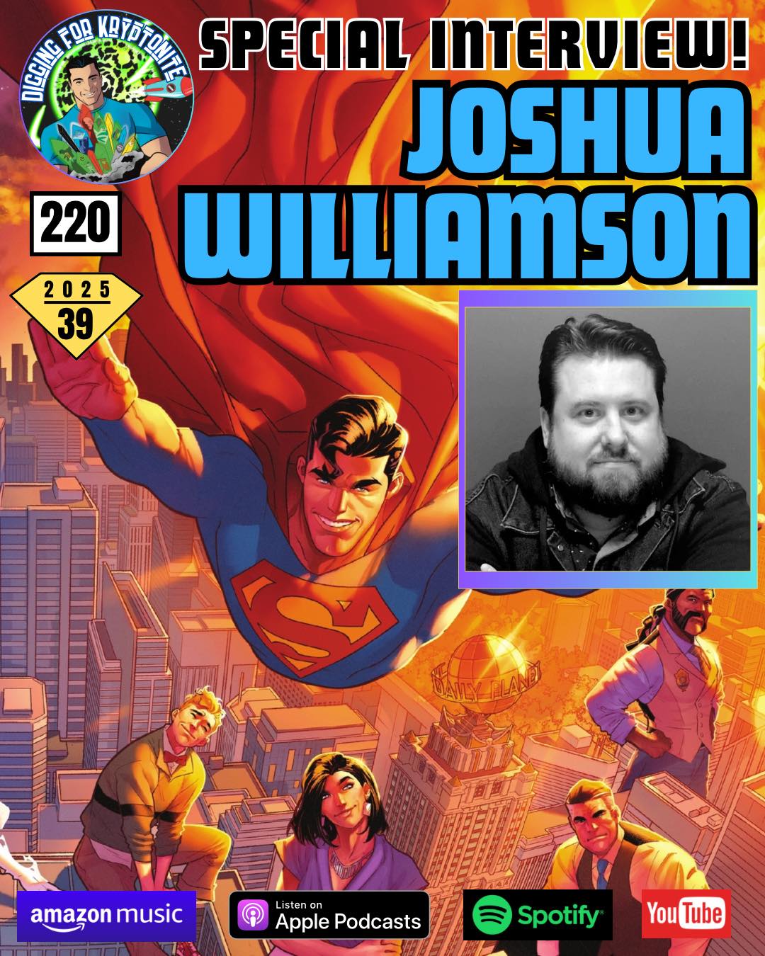 Joshua Williamson talks Superman run & Triangle Era influences! - Daily ...