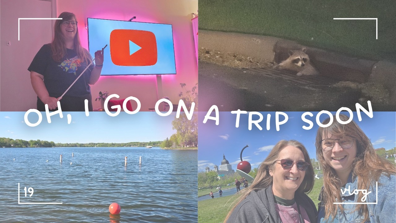 British YouTuber presentation, art fair & final trip planning - Daily ...
